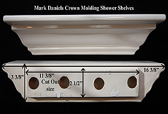 Shower Shelf Shampoo Niche Recessed Showering Shelves Niches